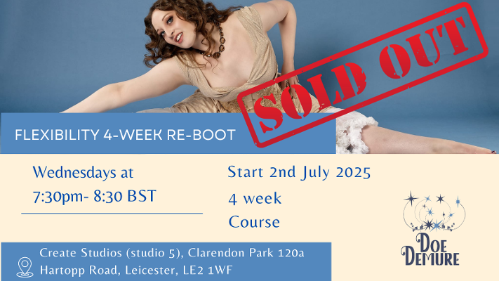 Doe Demure- Leicester burlesque and belly dance