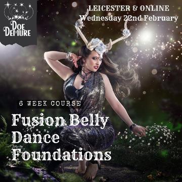 Doe Demure- Leicester burlesque and belly dance