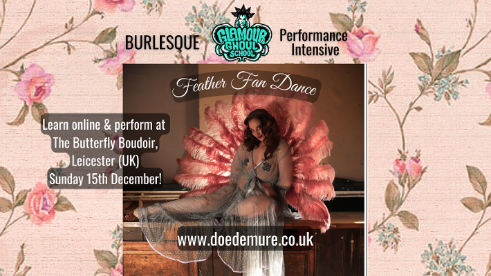 Doe Demure- Leicester burlesque and belly dance
